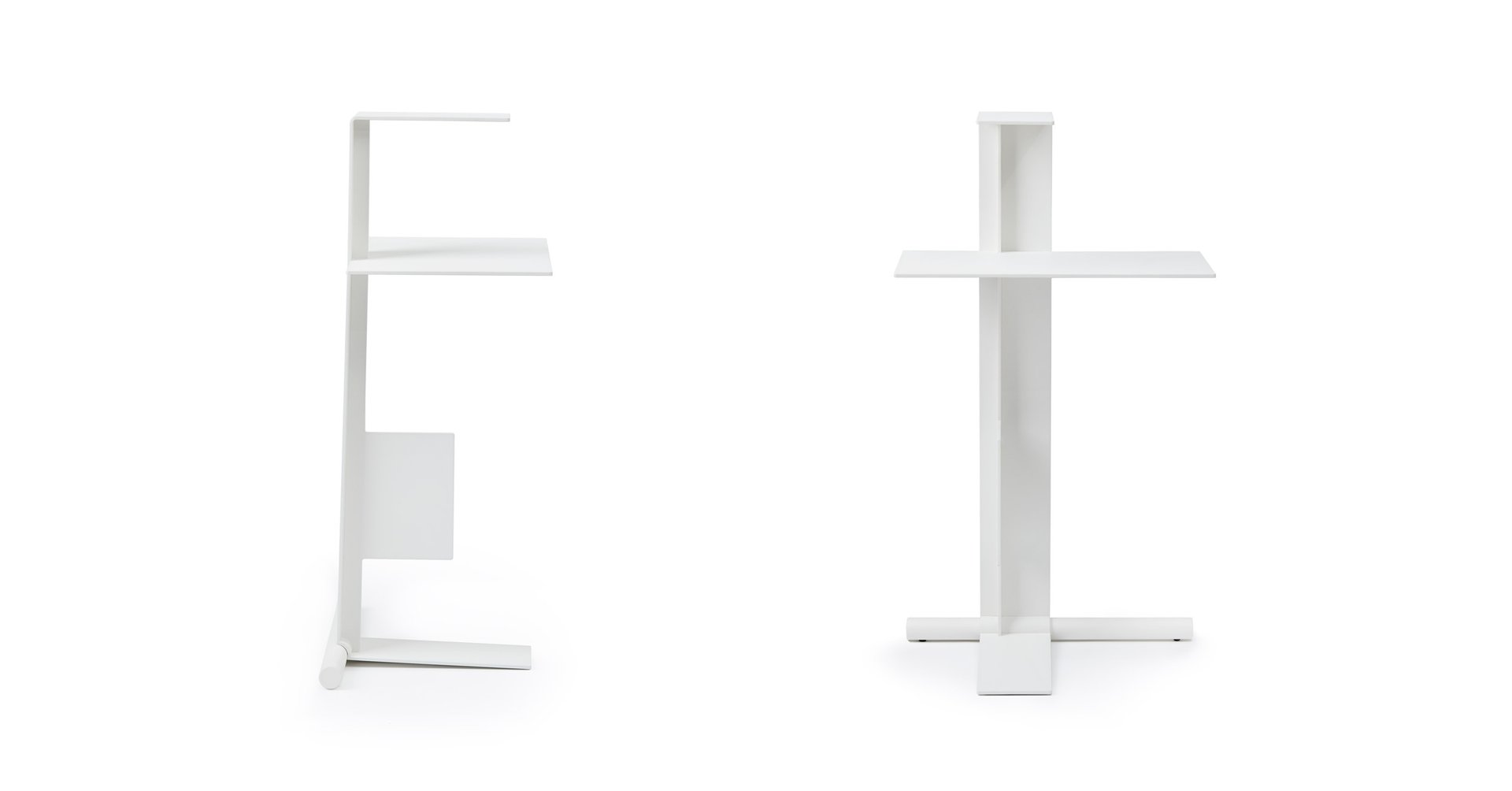 No.19 White Side Table by Studio Pascal Howe for sale at Pamono