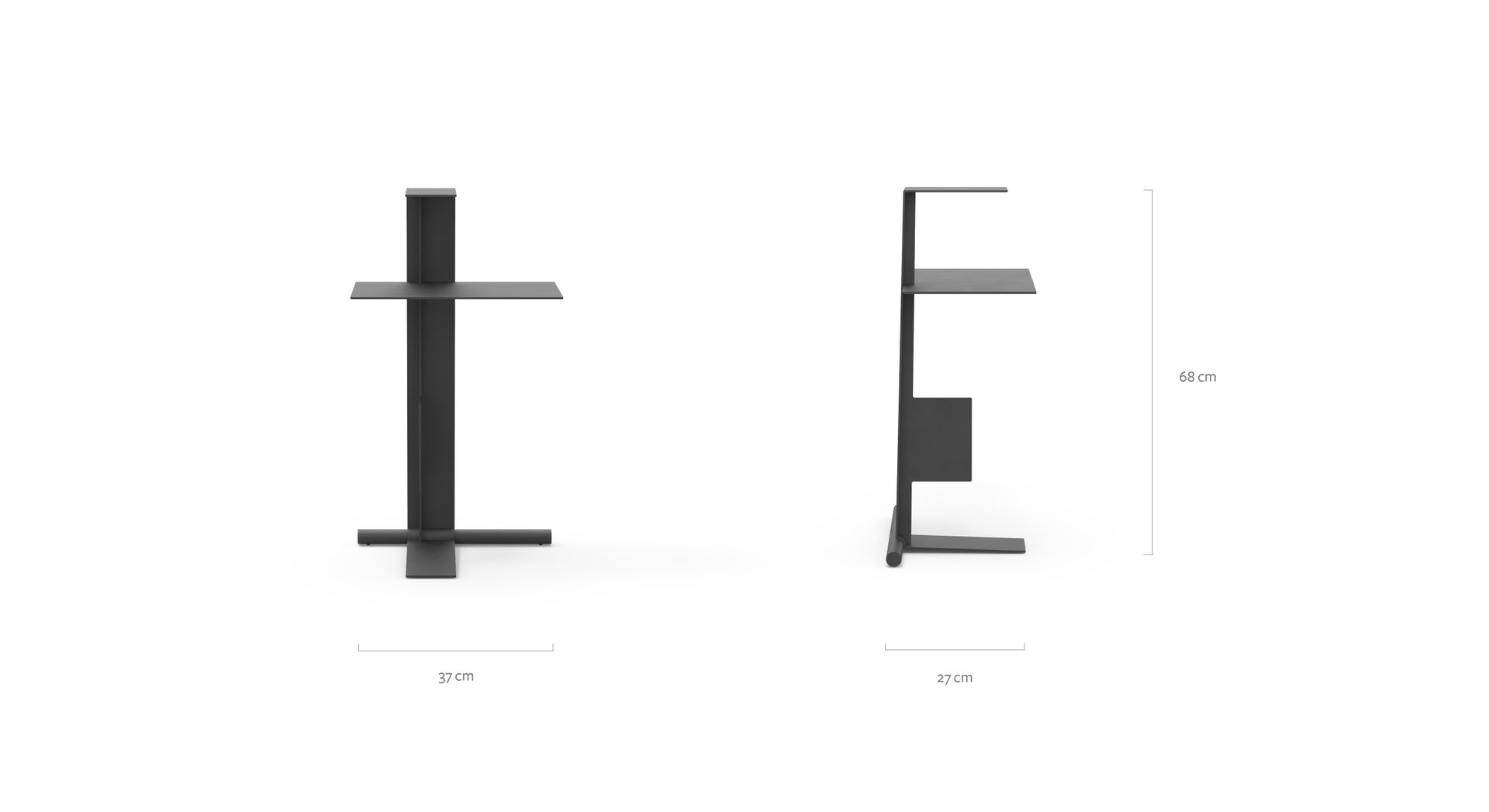 No.19 Nachtblauer Beistelltisch von Studio Pascal Howe bei Pamono kaufen