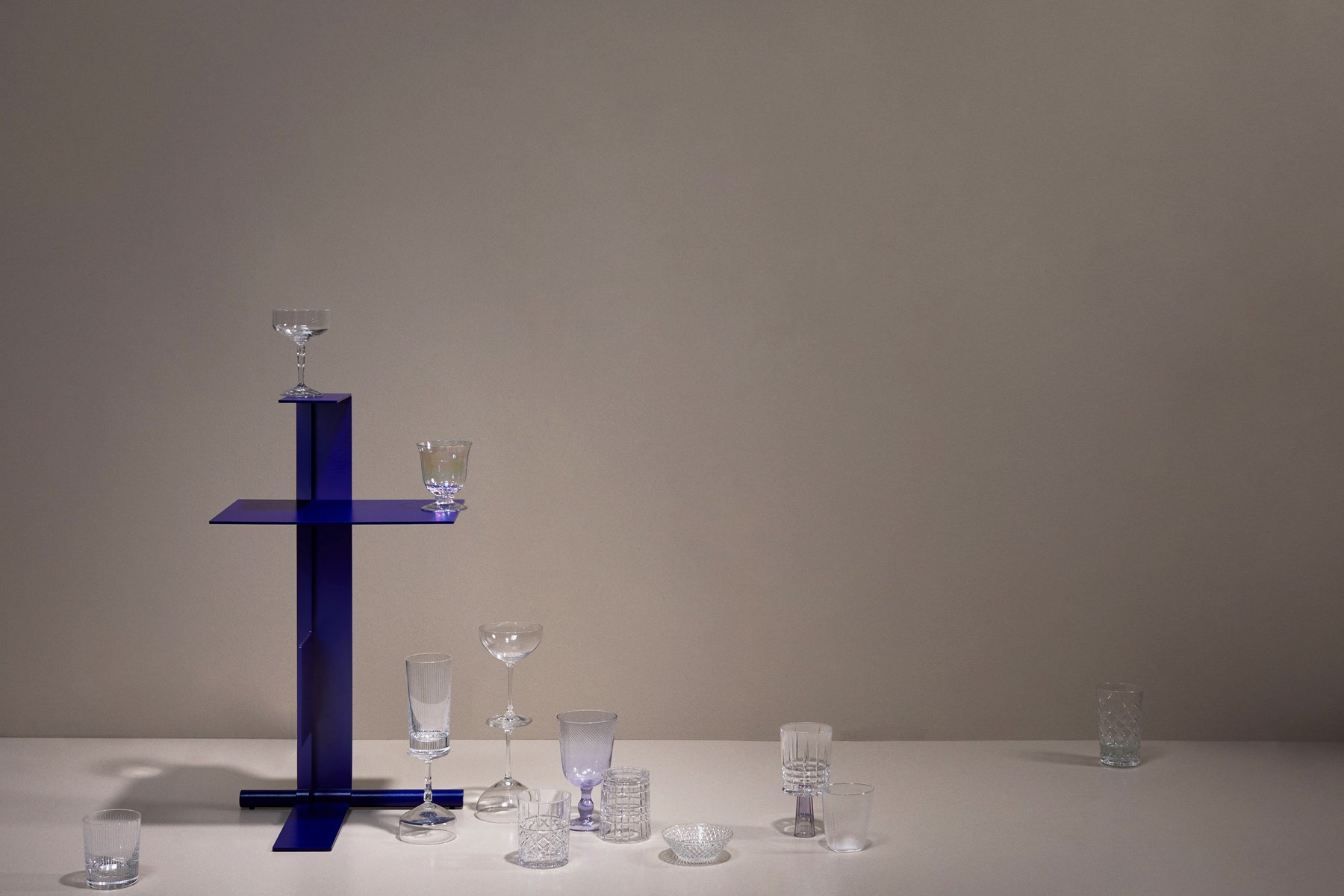 No.19 Night Blue Side Table by Studio Pascal Howe for sale at Pamono