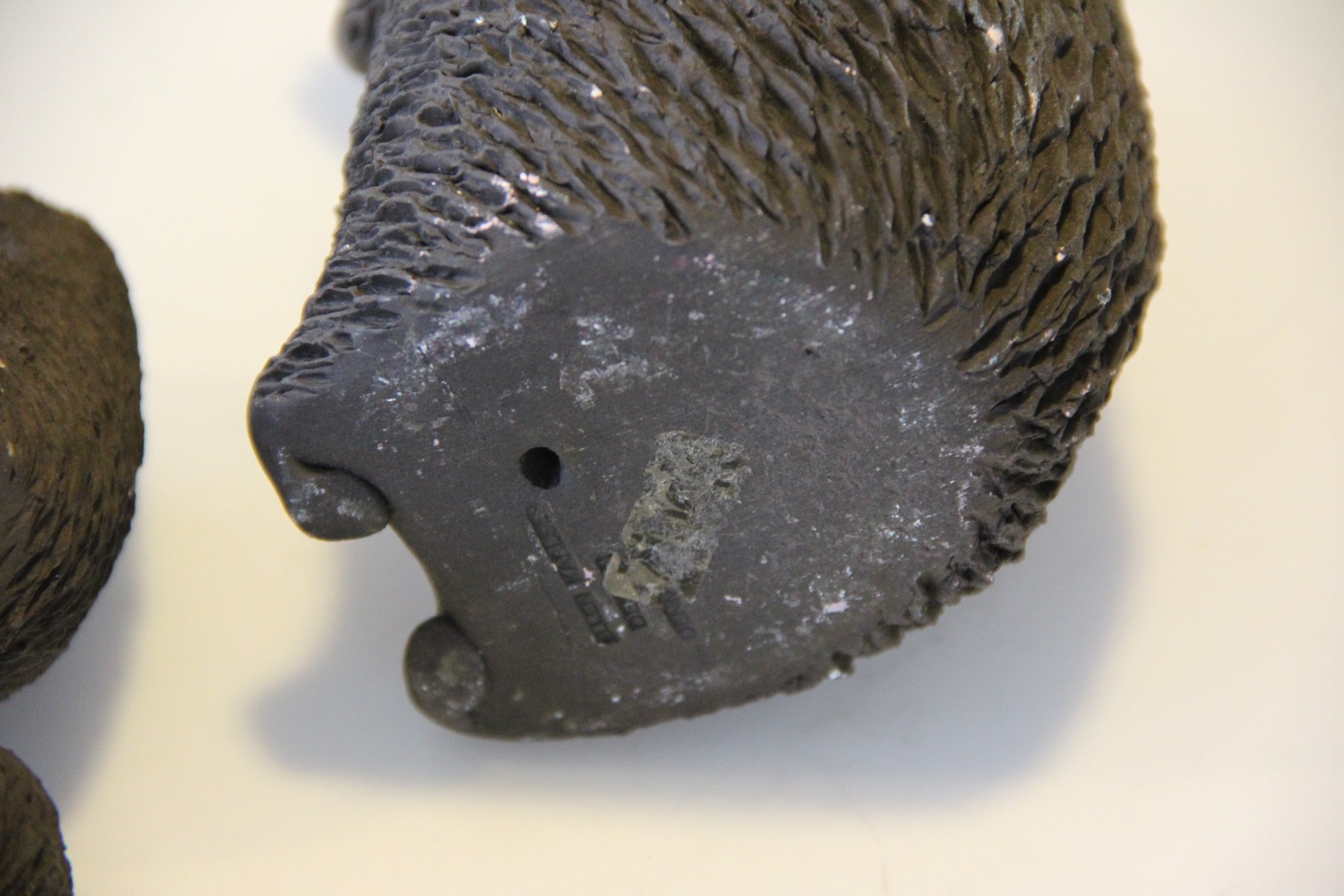 Vintage Family of Hedgehogs in Ceramic by Ellen Carlsen for Kähler, Set ...