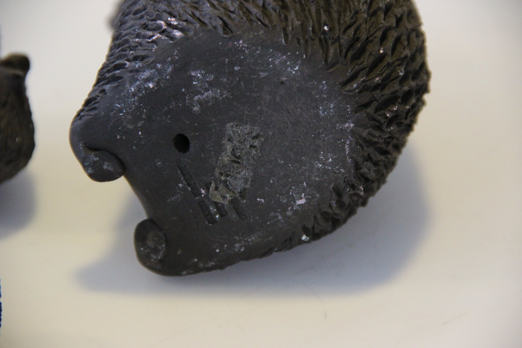 Vintage Family of Hedgehogs in Ceramic by Ellen Carlsen for Kähler, Set ...