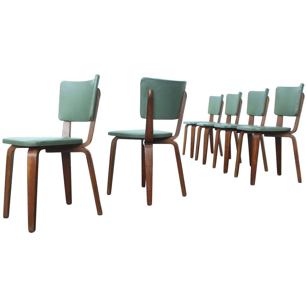 Vintage Dining Chairs by Cor Alons for Gouda Den Boer, Set of 6 for ...
