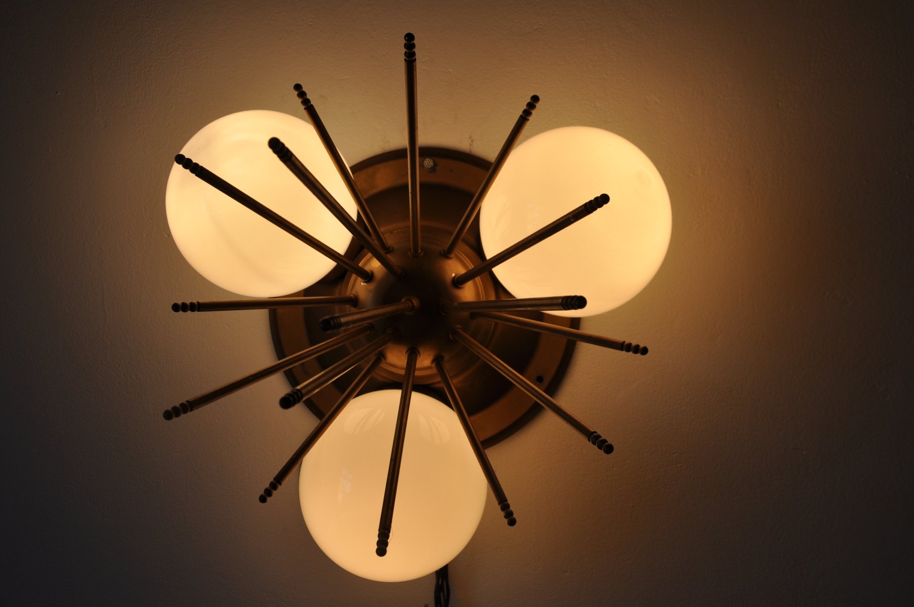 Sputnik Wall Light, 1970s for sale at Pamono