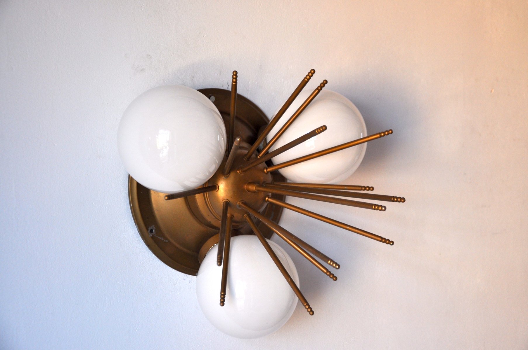Sputnik Wall Light, 1970s for sale at Pamono