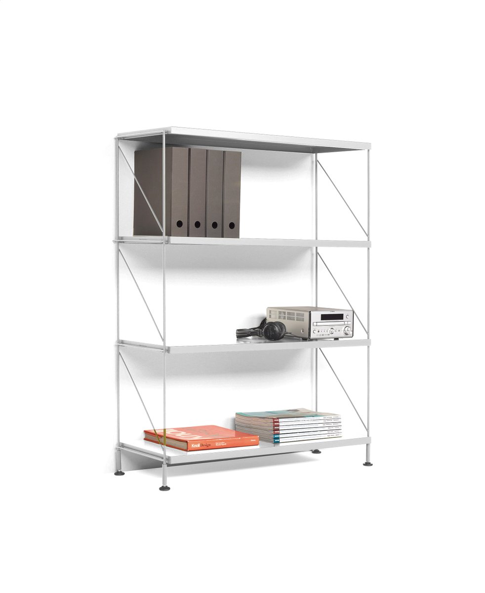 Tria White Shelving Unit by Mobles114 for sale at Pamono