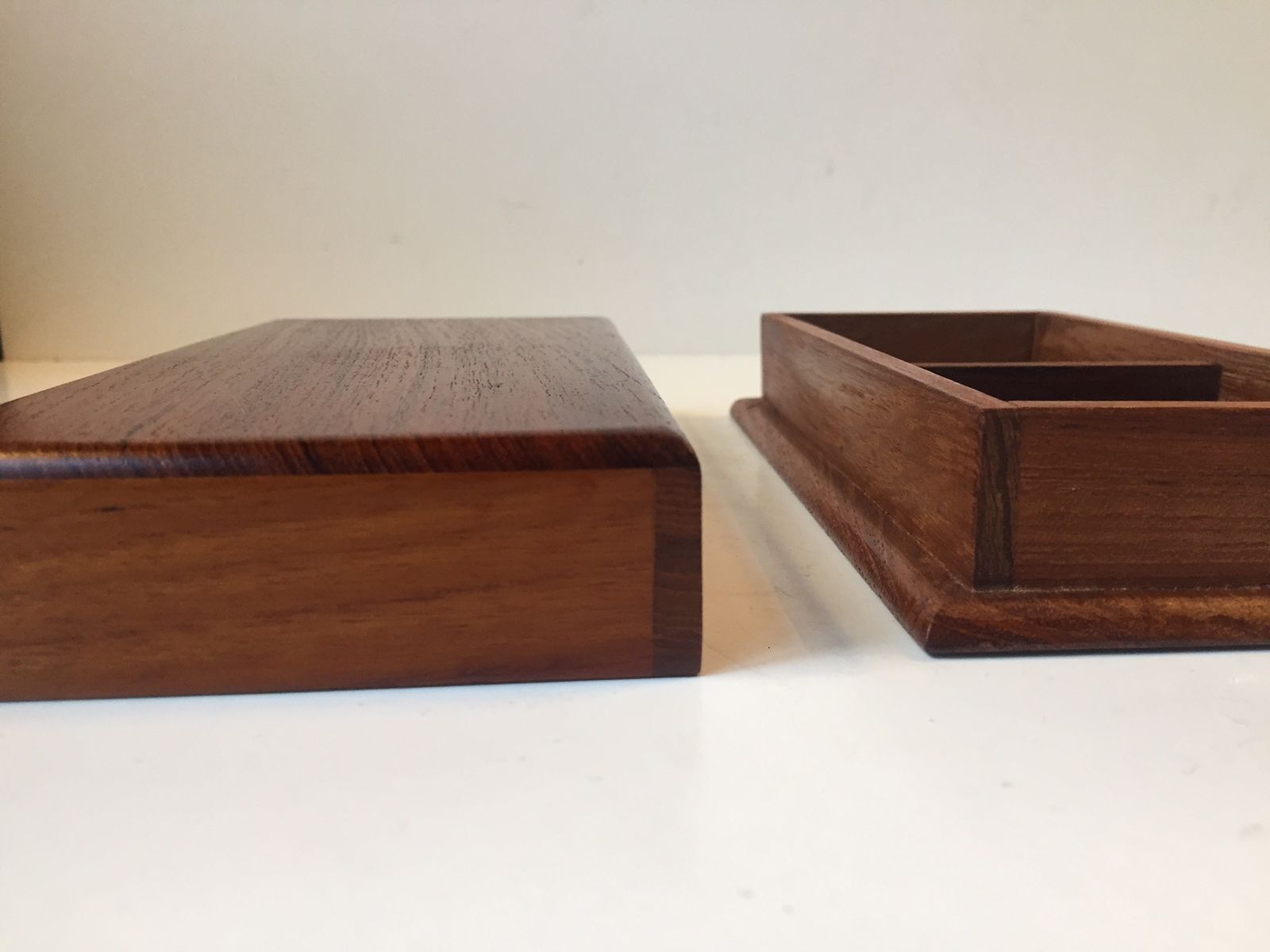 Mid-Century Danish Teak Box, 1960s for sale at Pamono