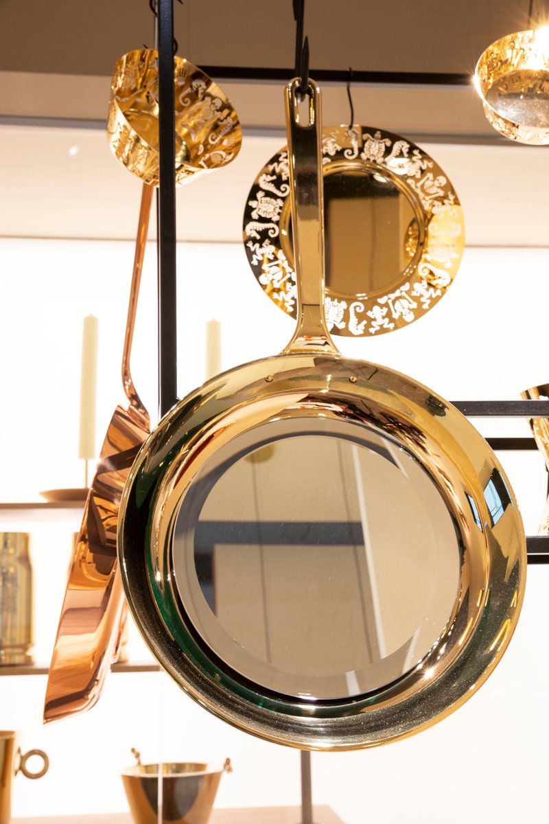 Frying Pan Mirror by Studio Job for Ghidini 1961 for sale at Pamono