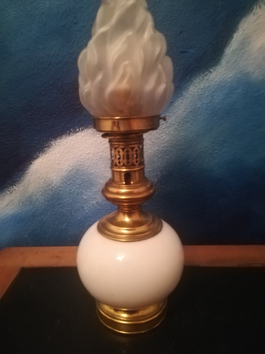 Vintage Torch Lamp, 1920s for sale at Pamono