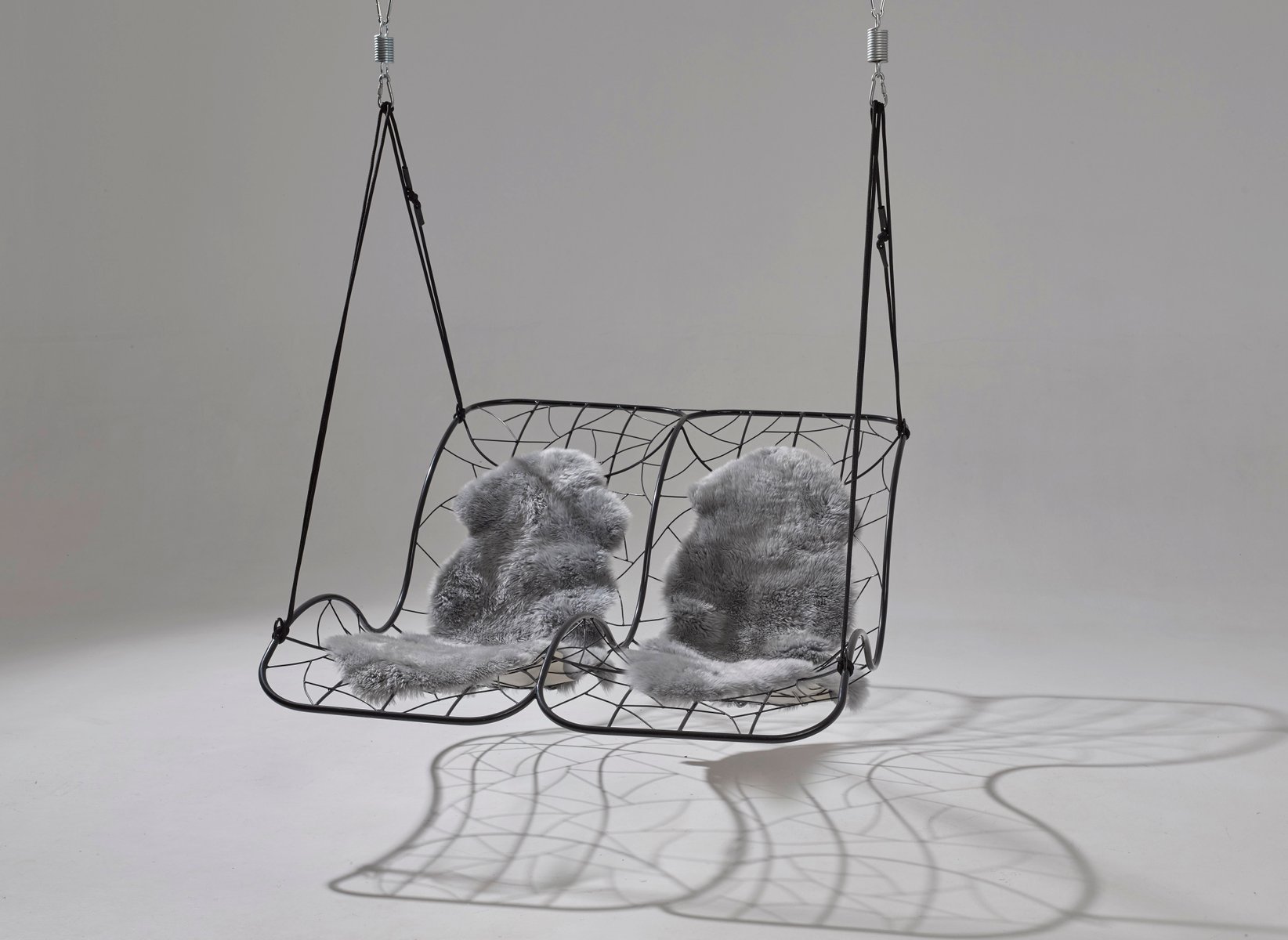 Double Recliner Hanging Swing Chair from Studio Stirling for sale at Pamono