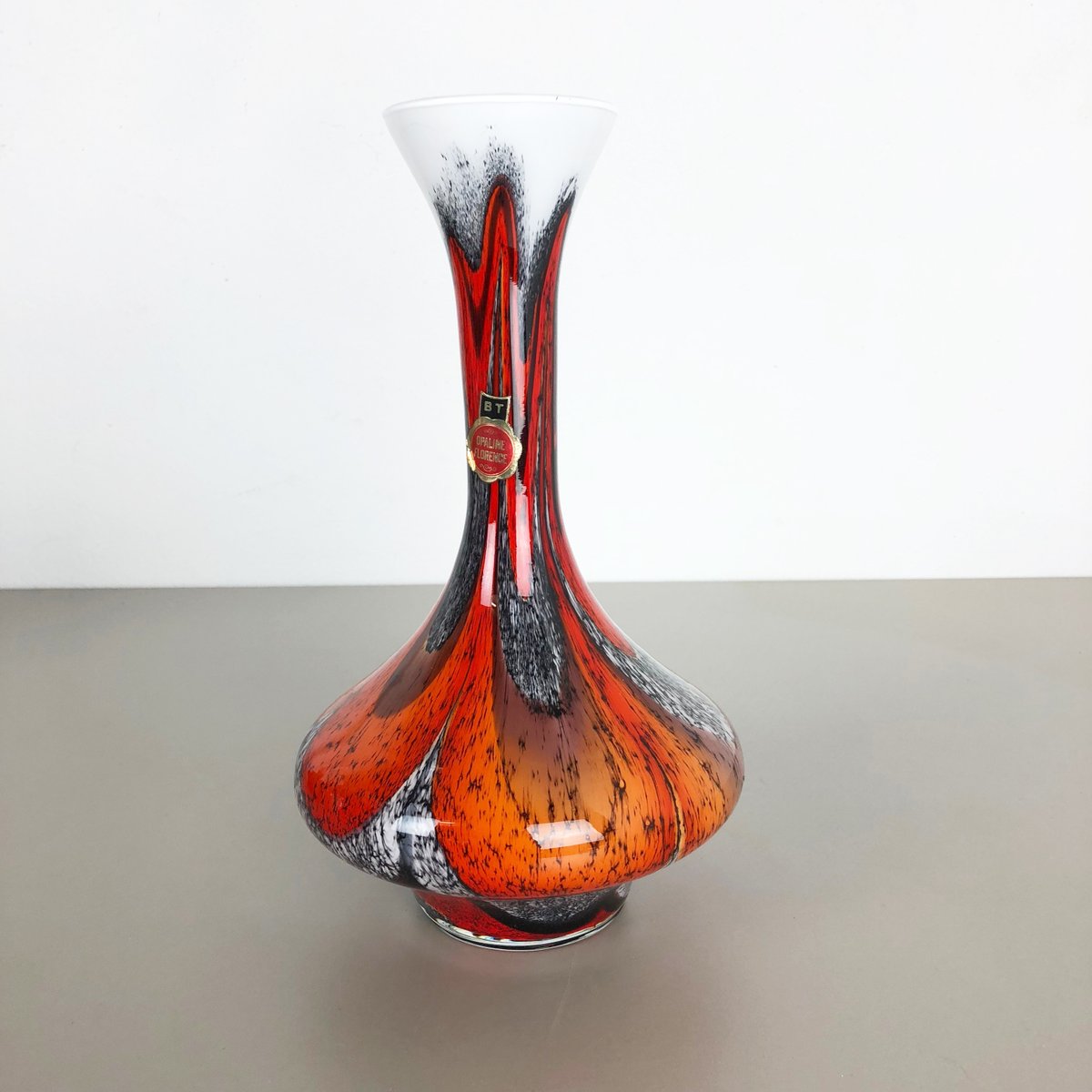 Large Italian Pop Art Vase, 1970s for sale at Pamono