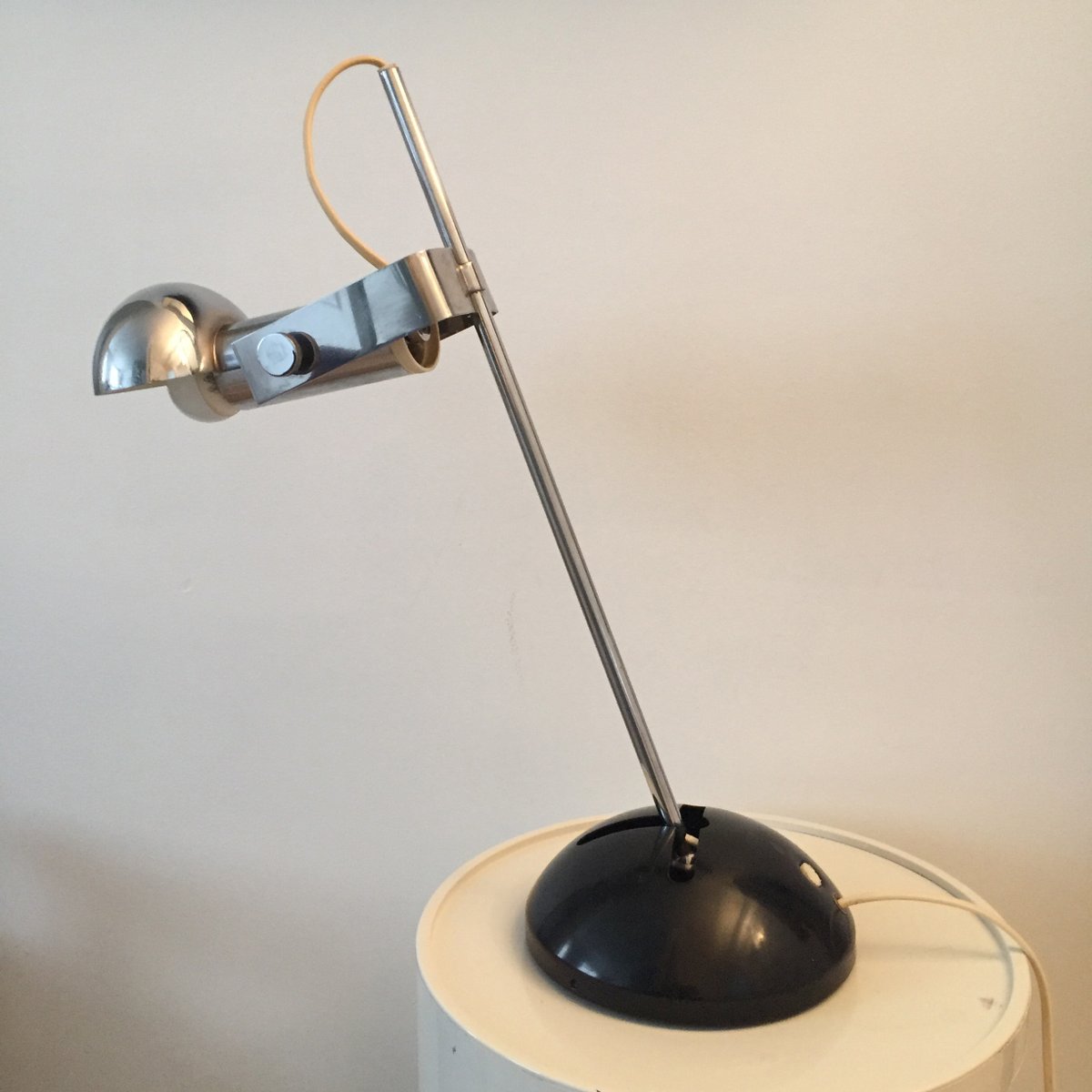 T395 Table Lamp by Robert Sonneman for Luci Italia, 1972 for sale at Pamono