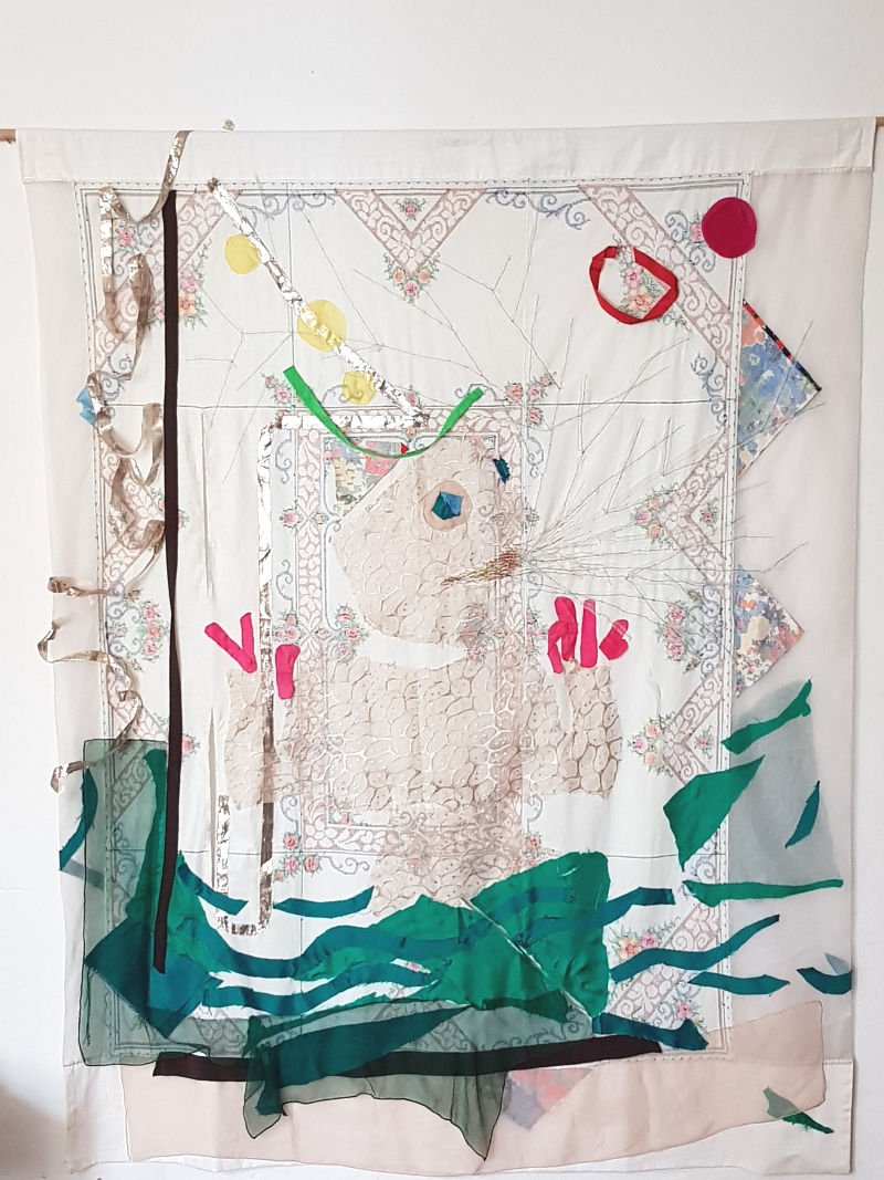 o.T. 1802 Wall Hanging by Jo. van Norden Design for sale at Pamono