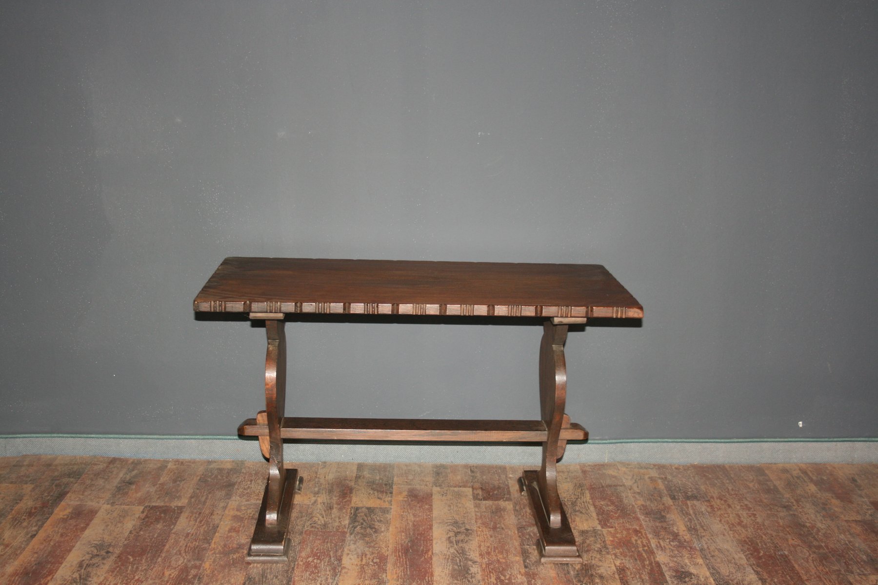 Small Antique Swiss Oak Monastery Tables, Set of 2 for sale at Pamono