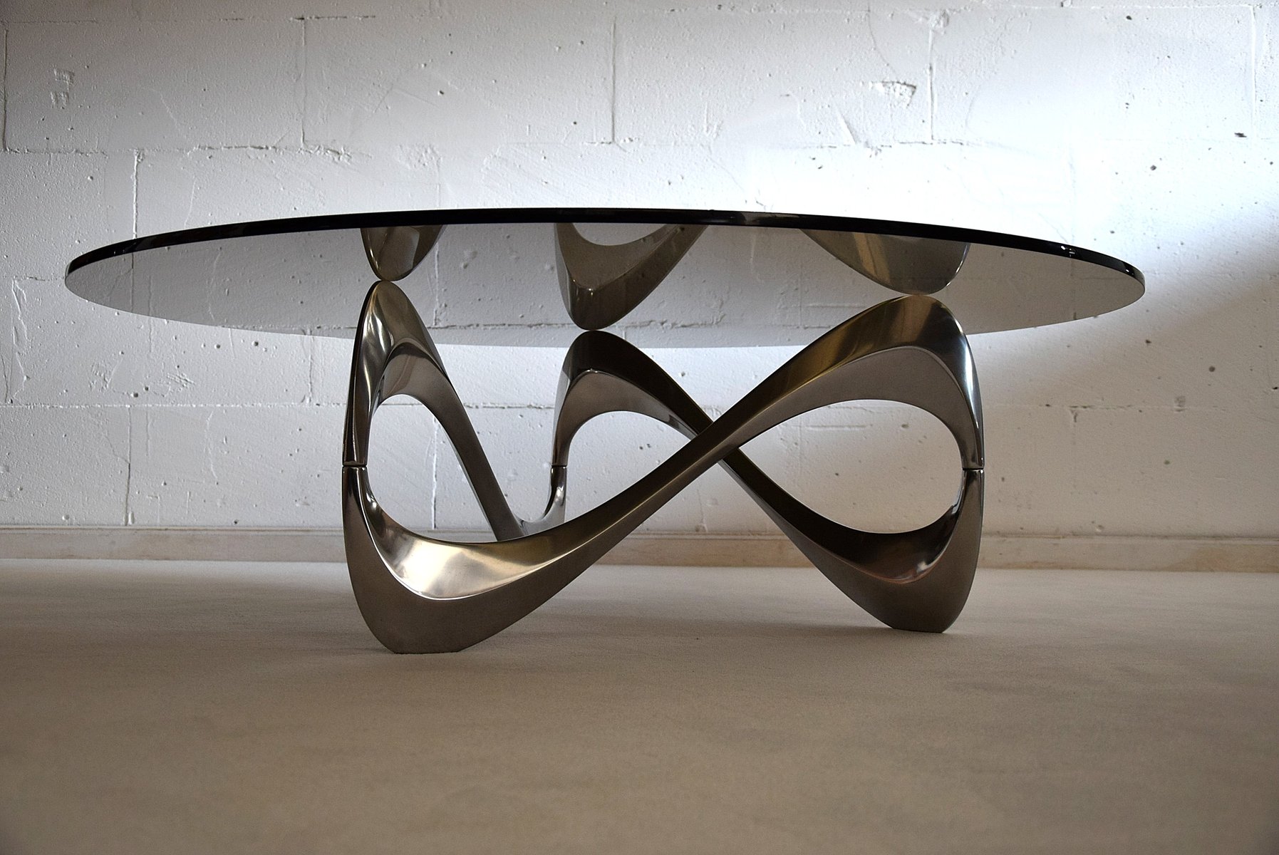 Snake Table by Knut Hesterberg for Ronald Schmitt, 1965 for sale at Pamono