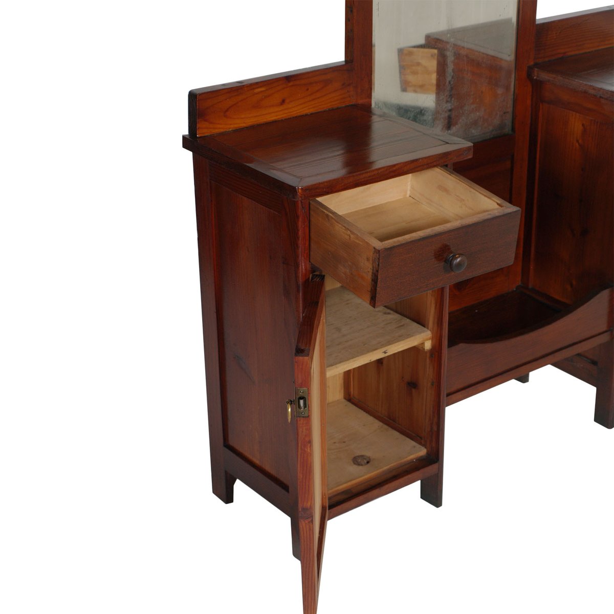 Antique Pine Dressing Table for sale at Pamono