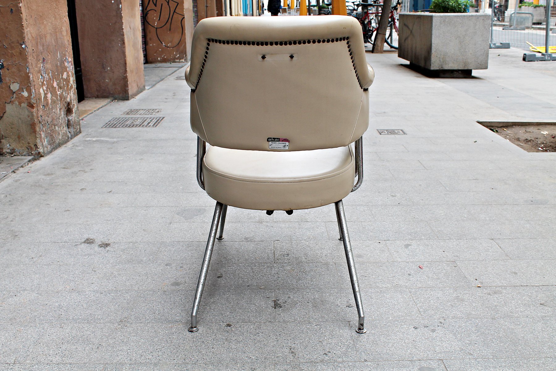Vintage Armchair by Henry Colomer, 1960s for sale at Pamono