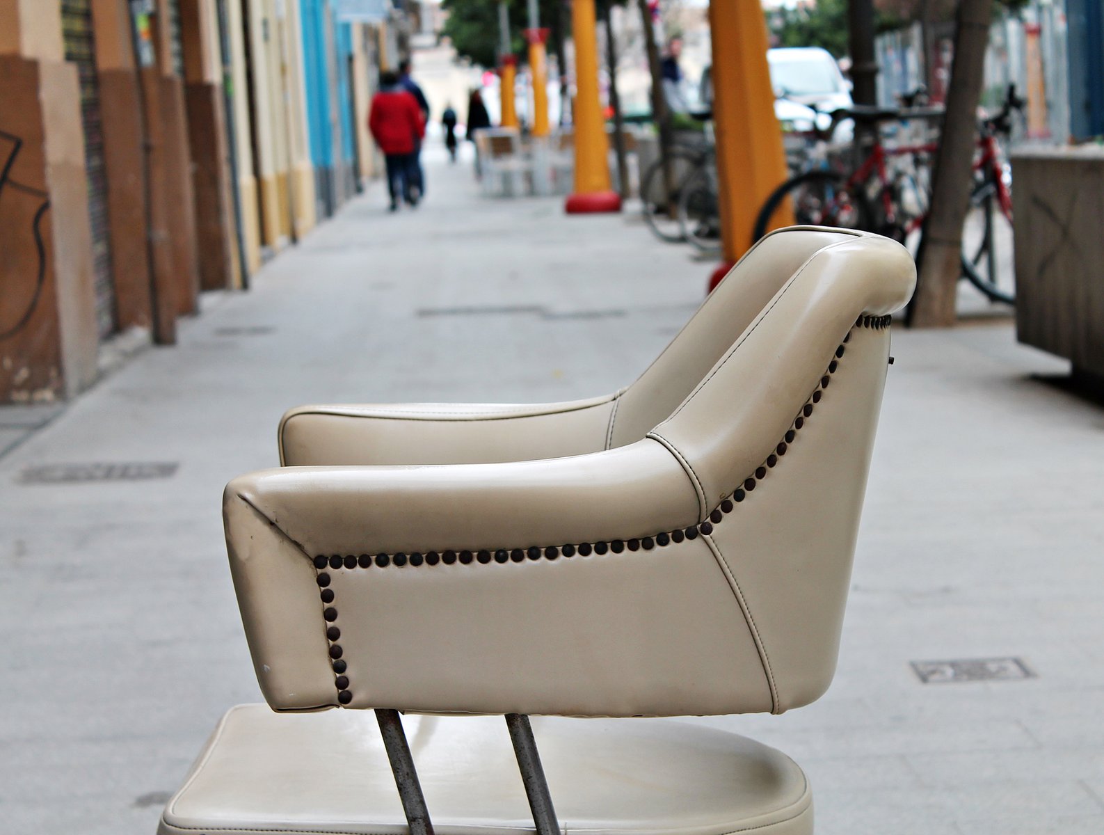 Vintage Armchair by Henry Colomer, 1960s for sale at Pamono