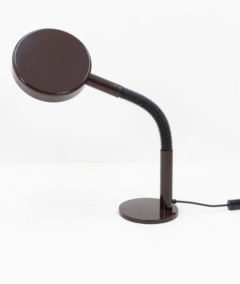 Vintage Dark Brown Desk Lamp from Hala, 1970s for sale at Pamono