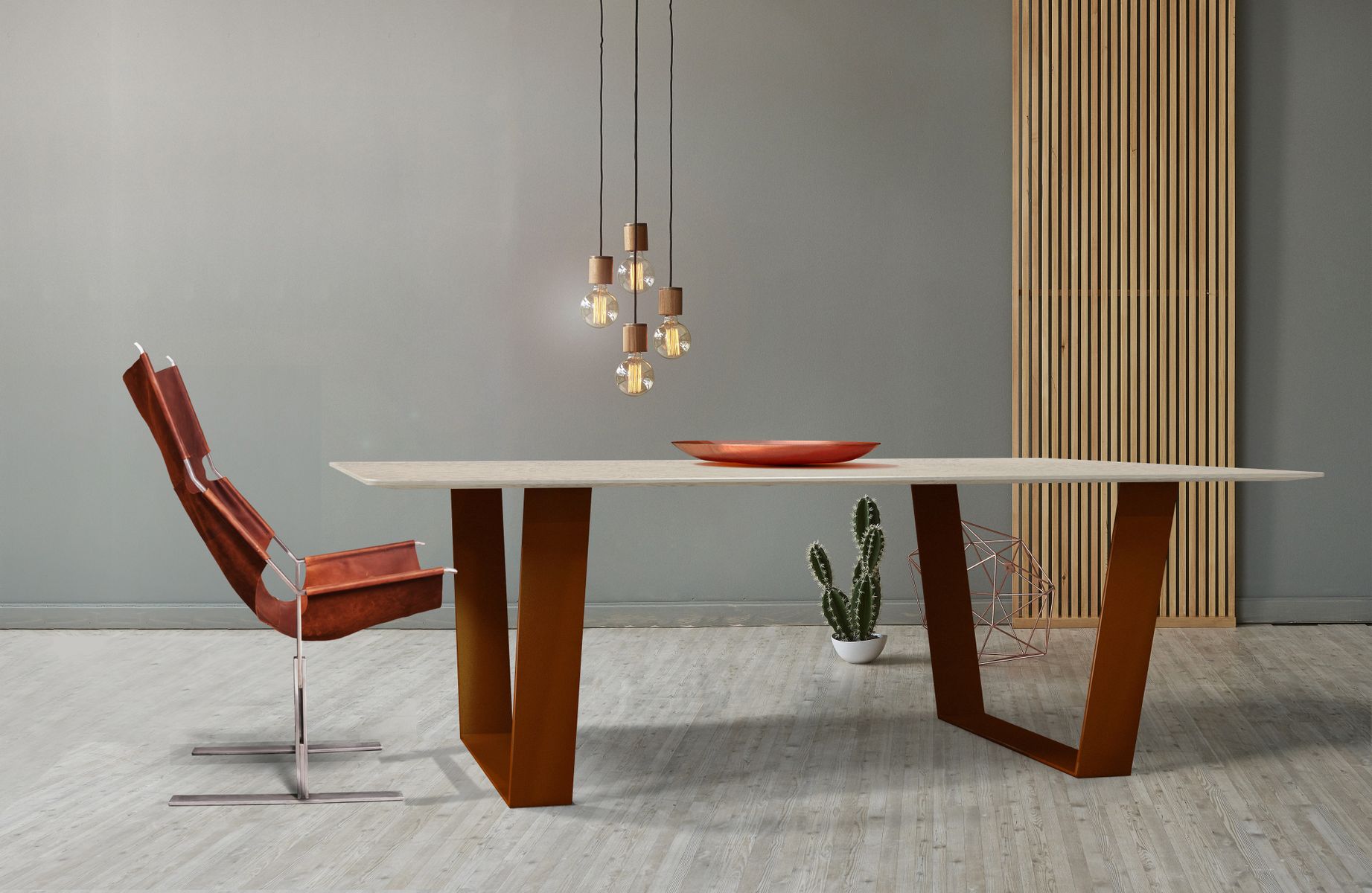 Walter Dining Table by Mark Oliver for sale at Pamono