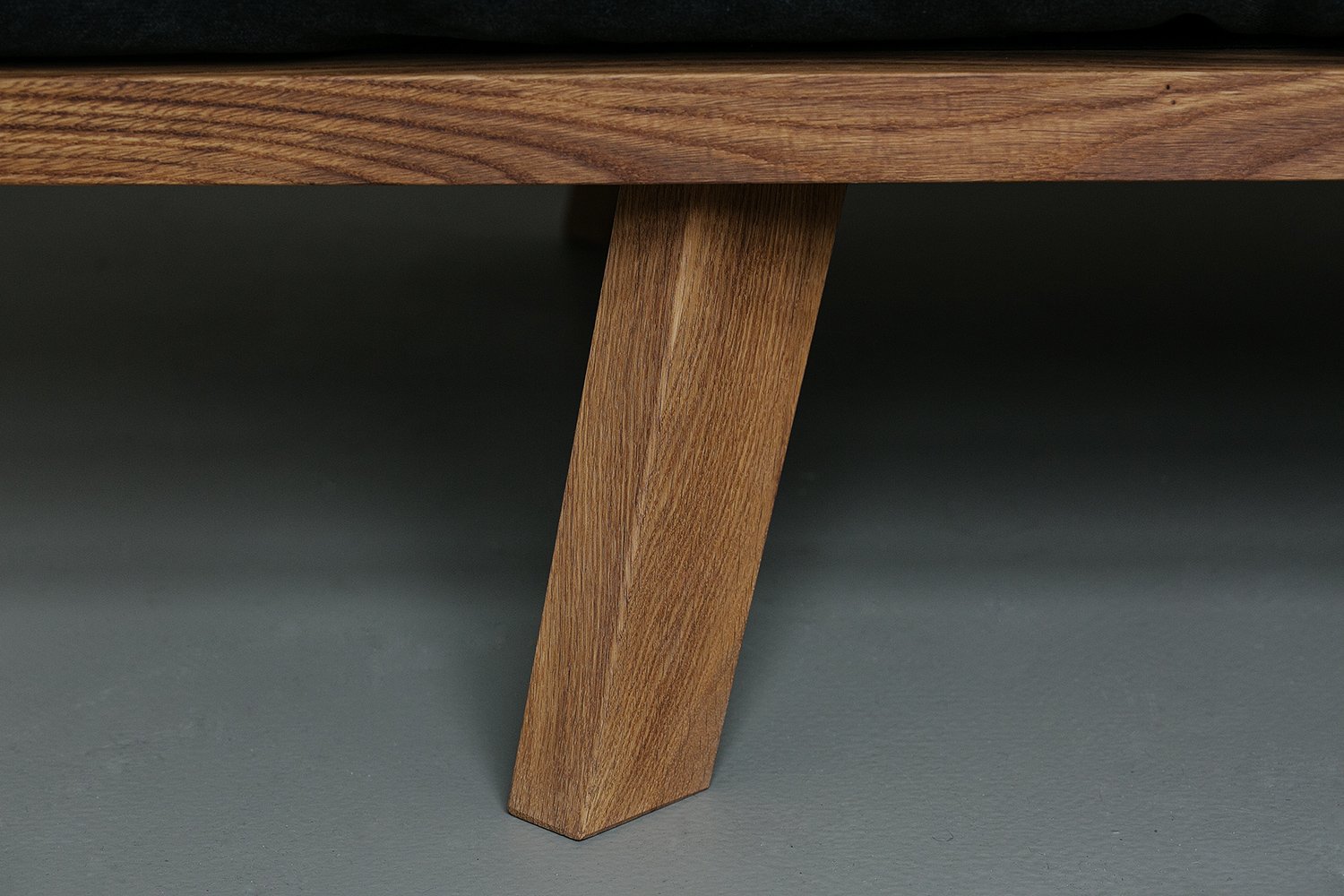 Eichenholz & Leinen Sofa von Philipp Roessler für NUTSANDWOODS bei ...