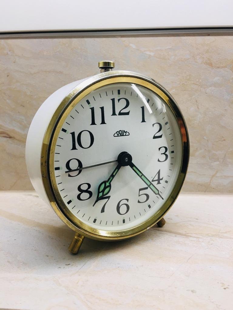 Vintage Alarm Clock from Prim, 1970s for sale at Pamono