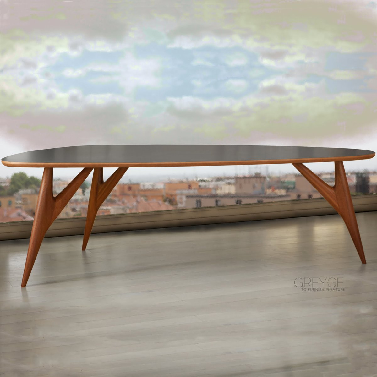 Large Ted One Dining Table by Kathrin Charlotte Bohr for Greyge for ...