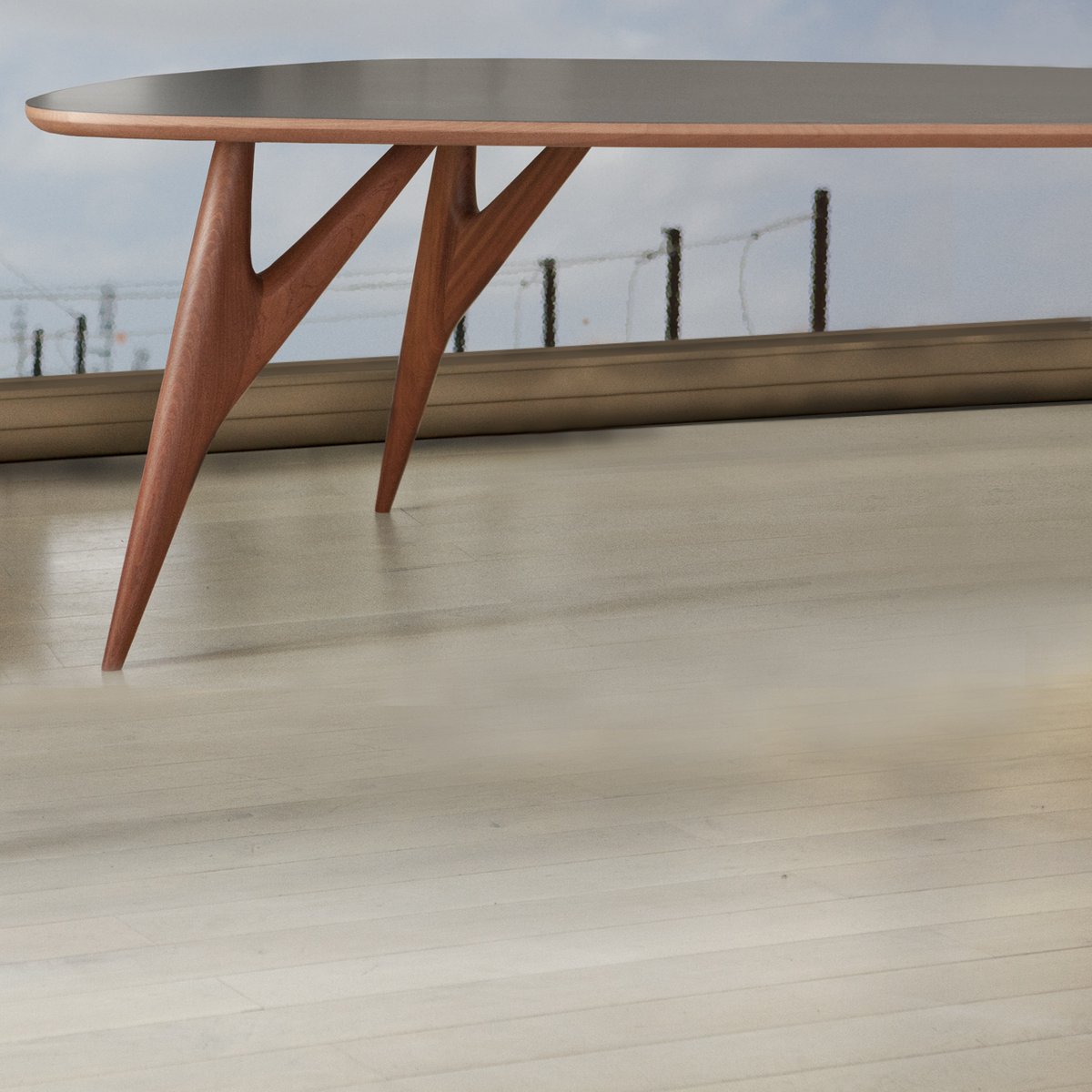 Large Ted One Dining Table by Kathrin Charlotte Bohr for Greyge for ...