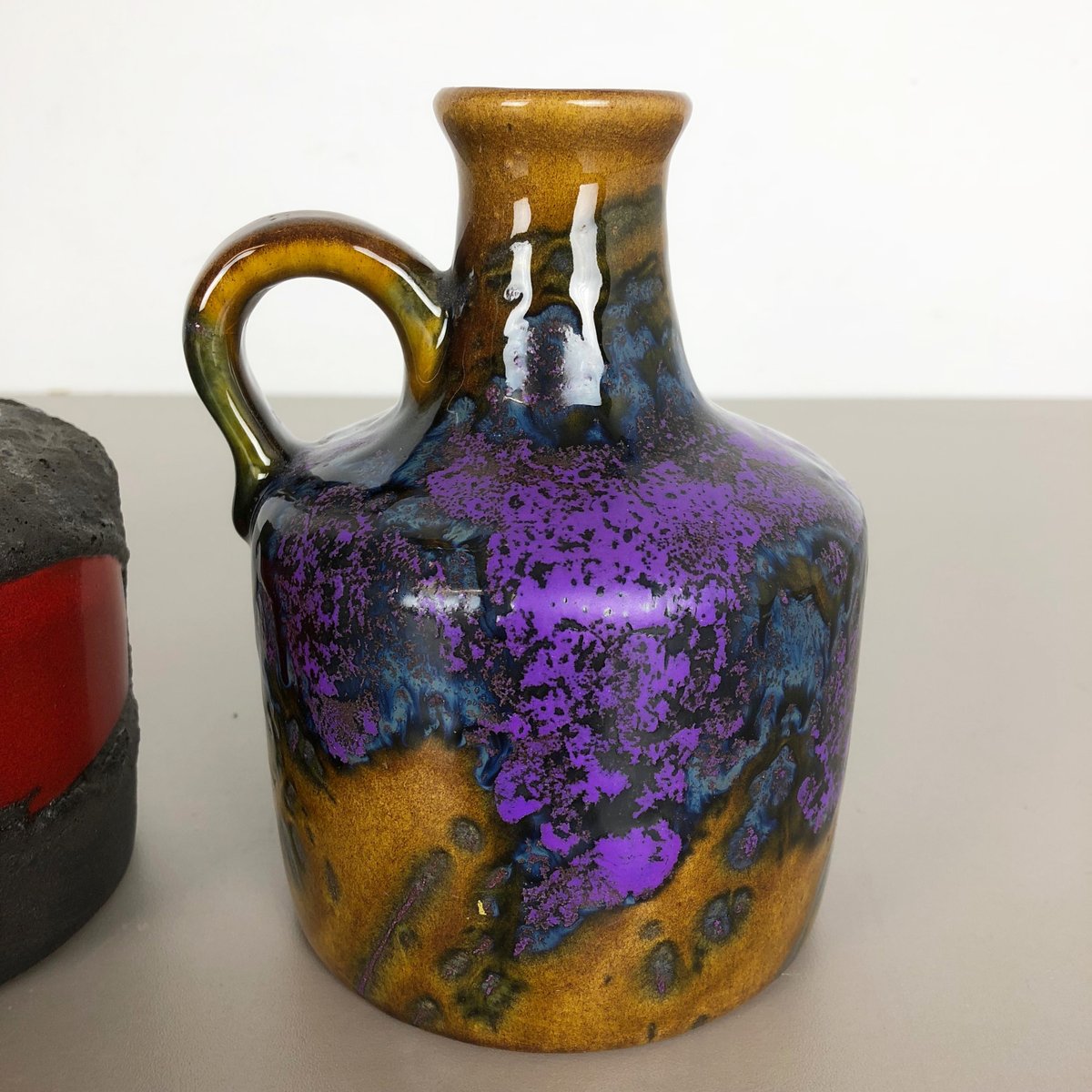 Ceramic Studio Pottery Vases from Roth, 1970s, Set of 3 for sale at Pamono