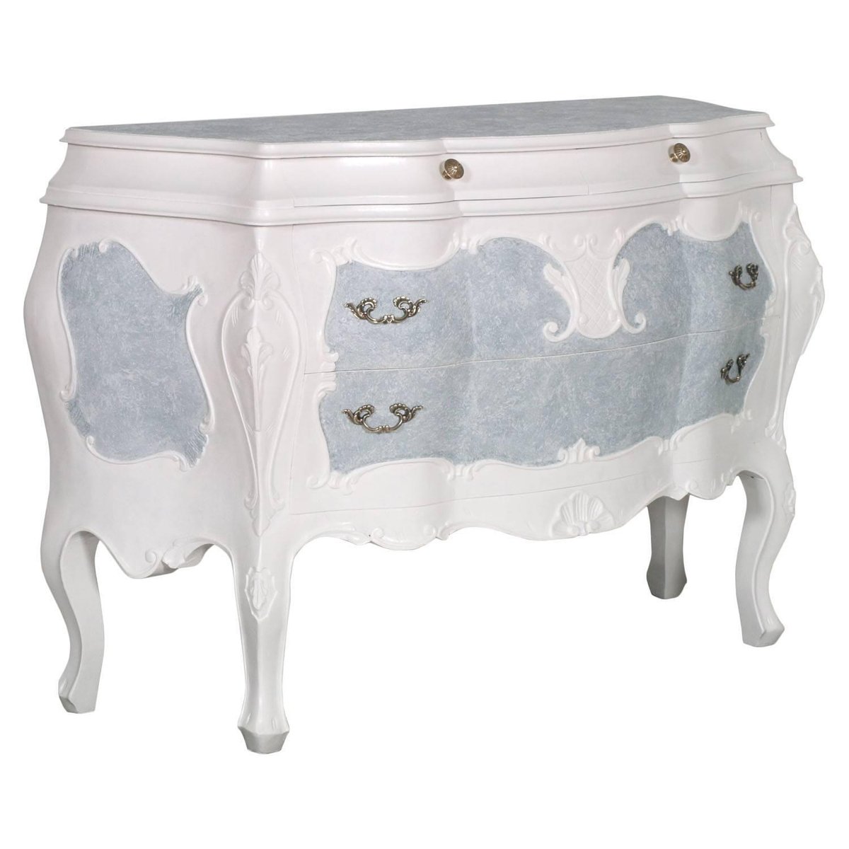 Antique Baroque-Style Chest of Drawers for sale at Pamono