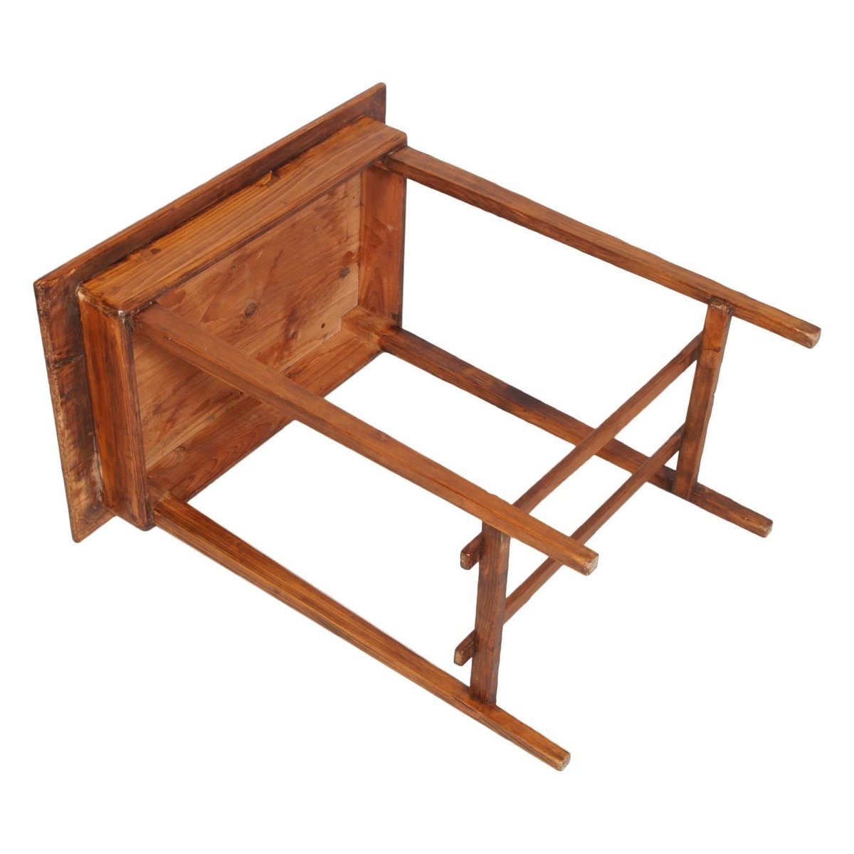 Solid Pine Side Table, 1920s for sale at Pamono