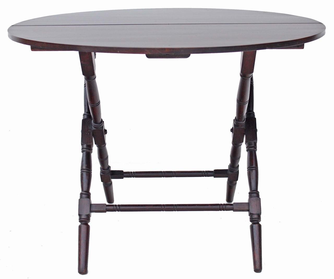 Antique Victorian Folding Table from Thornton & Herne for sale at Pamono