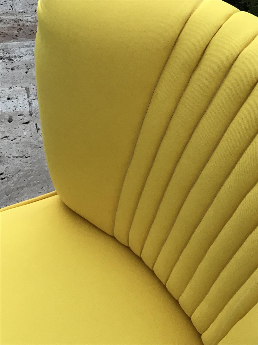 Yellow Cocktail Chair, 1960s for sale at Pamono