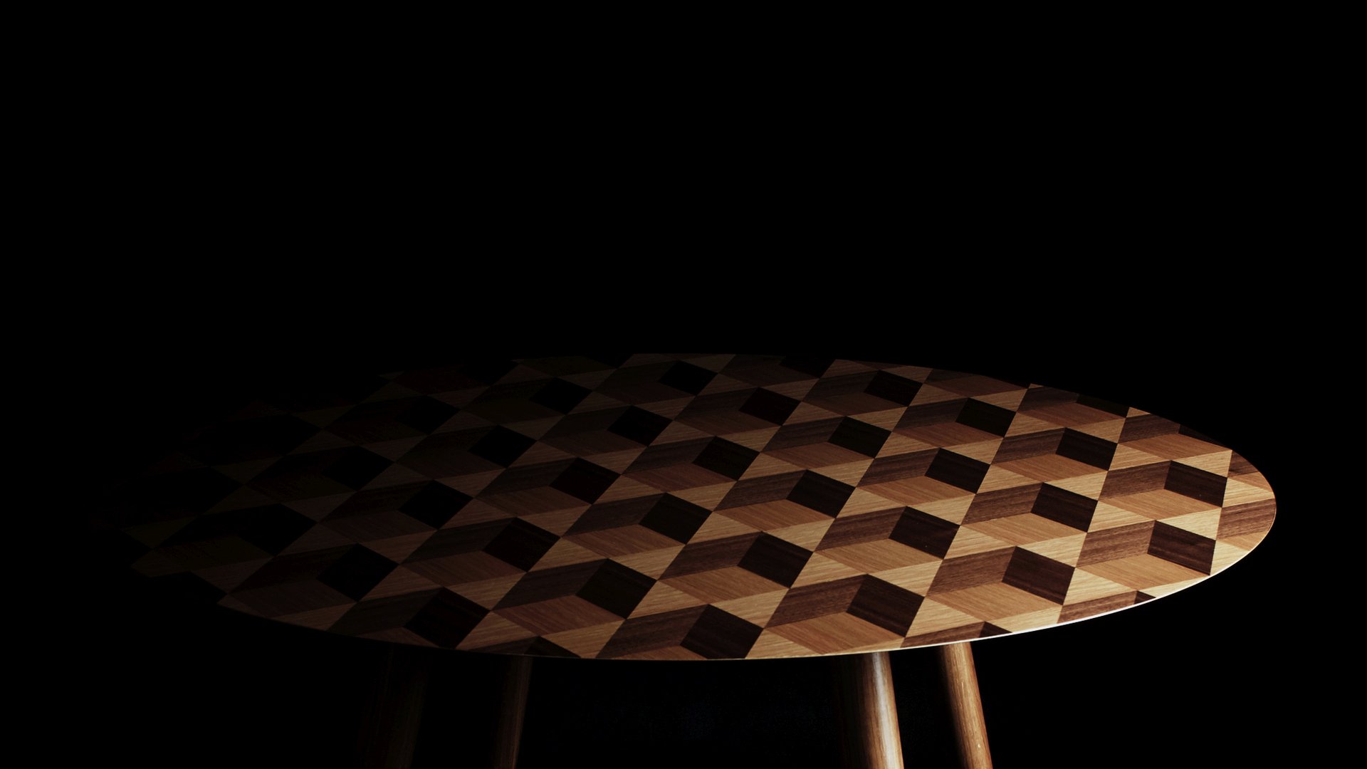 Hologram Dining Table from Futuro Studio for sale at Pamono