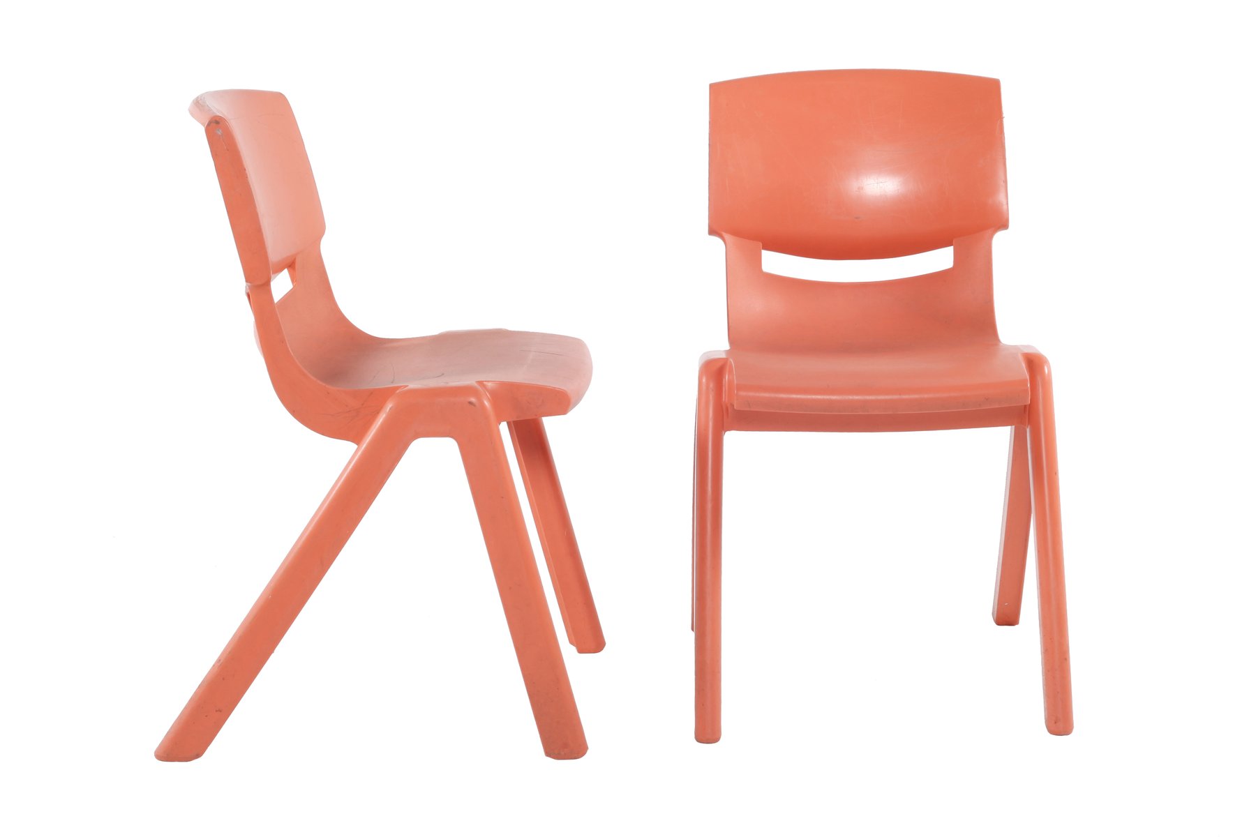 Vintage School Chairs by Mark Sebel, 1980s, Set of 12 for sale at Pamono