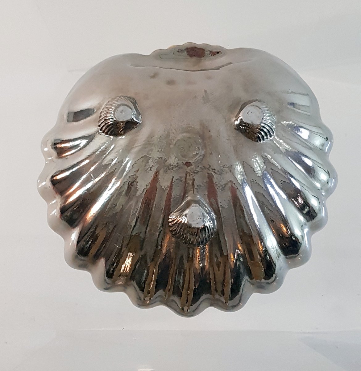 Large Vintage Ceramic Clam Shell Bowl from San Marco for sale at Pamono