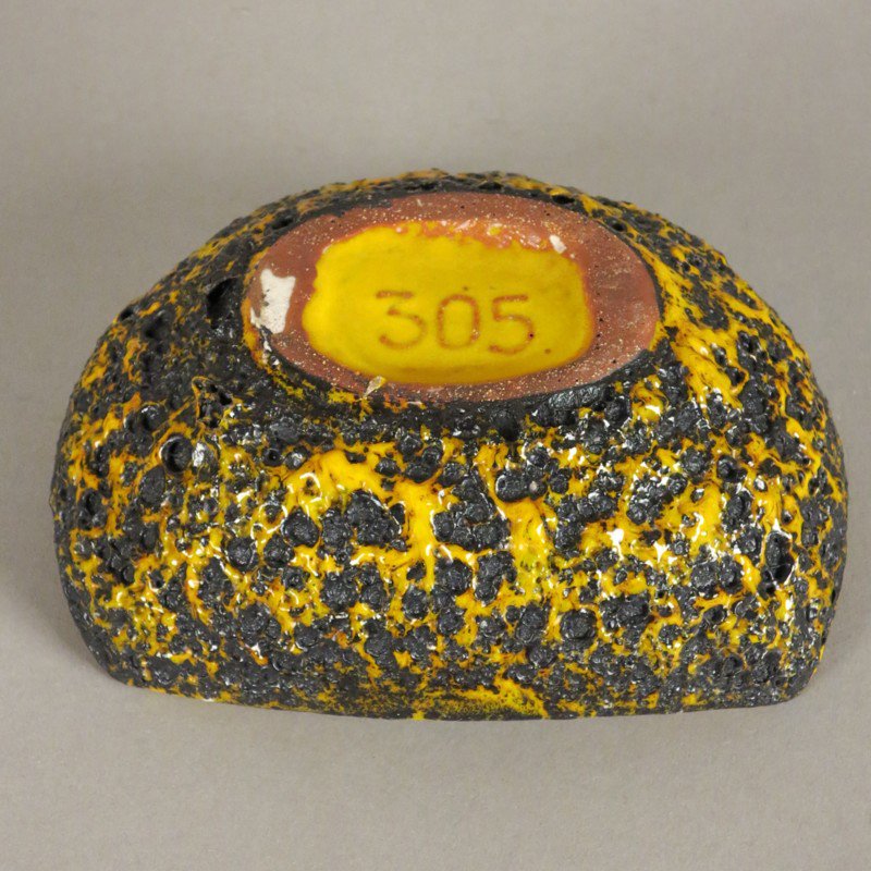 Posacenere Lava in ceramica, anni '70 in vendita su Pamono