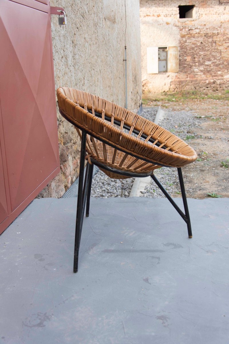 Mid-Century Sessel aus Korbgeflecht bei Pamono kaufen Mid-Century Sessel aus Korbgeflecht bei Pamono kaufen