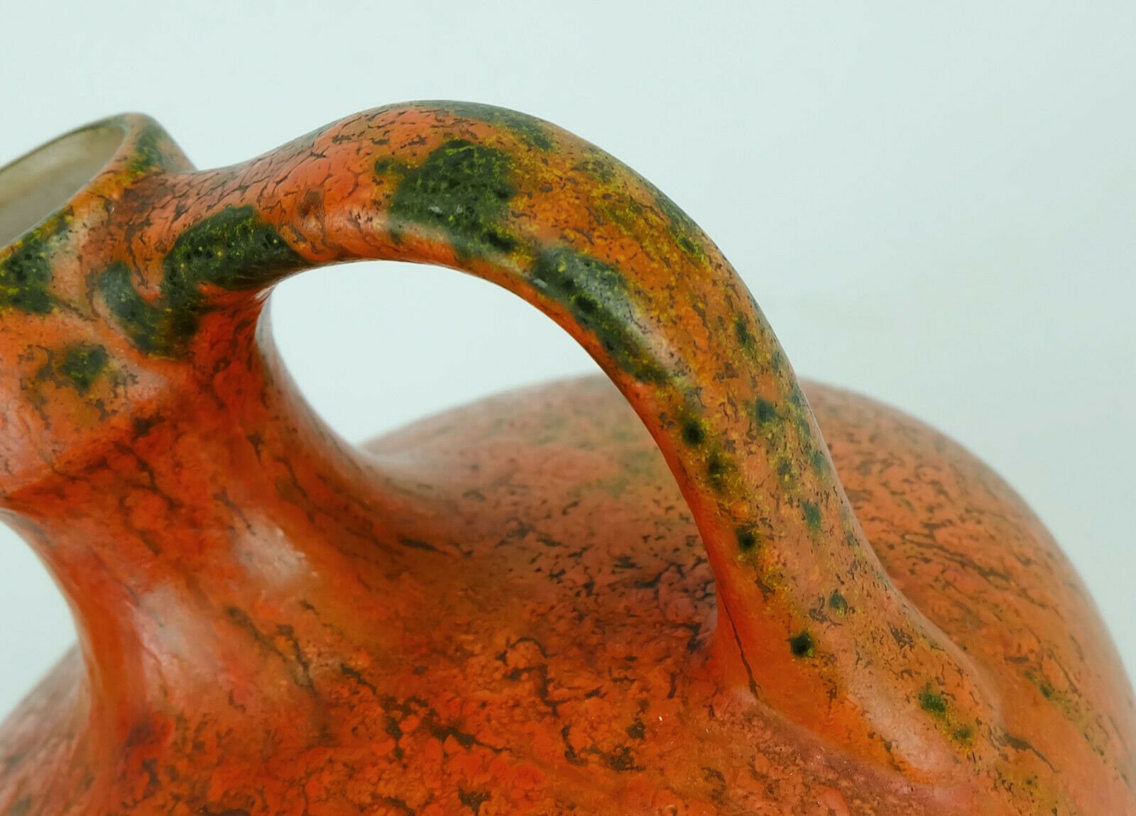Vase Vulcano en Céramique par Kurt Tschörner pour Ruscha, Allemagne ...