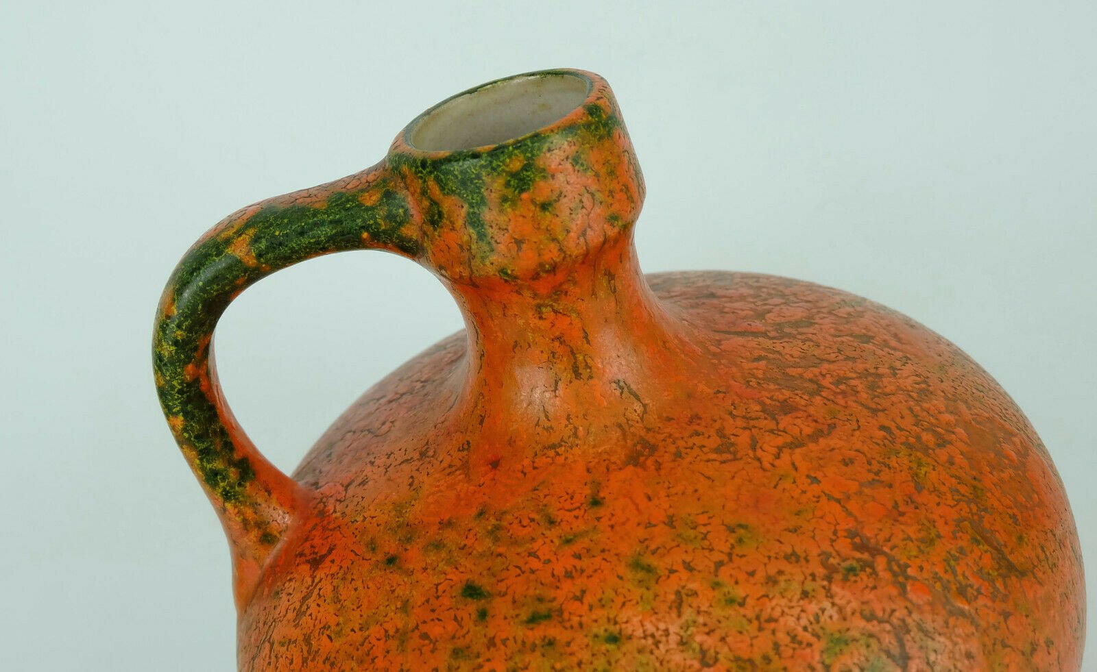 Deutsche Vulcano Keramikvase von Kurt Tschörner für Ruscha, 1960er bei ...