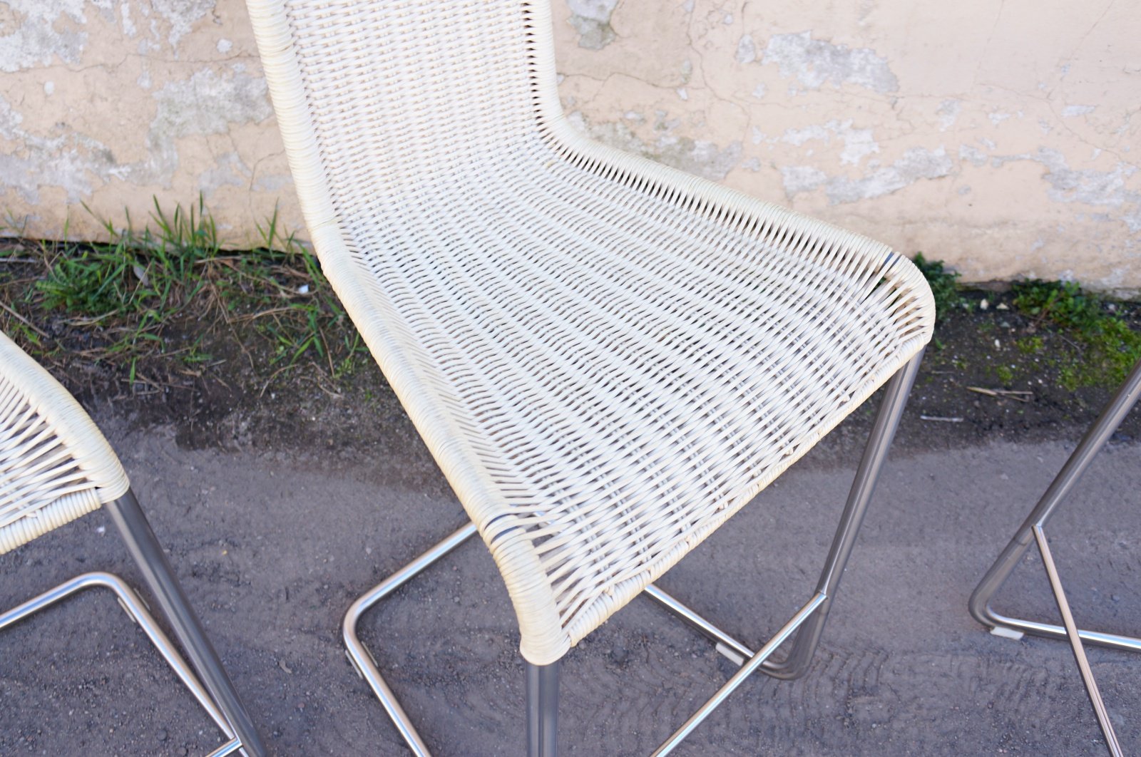 B30 Kragstuhl Hocker von Tecta, 1970er, 3er Set bei Pamono kaufen