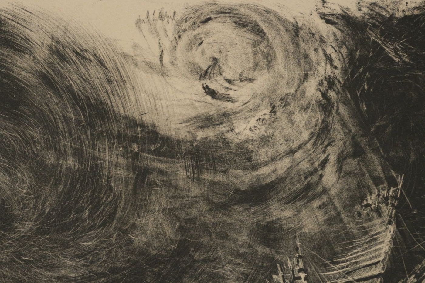 Vintage Lithografie von Pierre Clayette bei Pamono kaufen