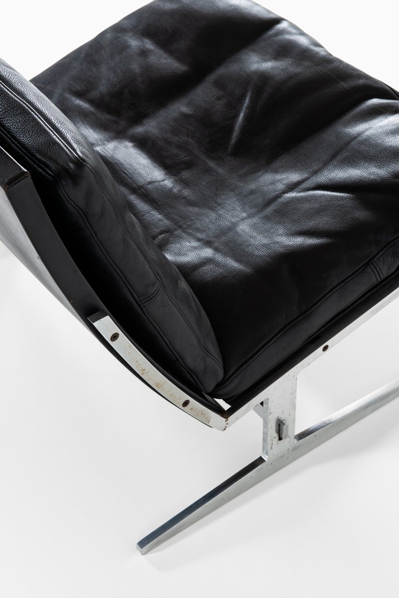 Set of Danish Bo-561 Leather Easy Chairs by Preben Fabricius & Jørgen ...
