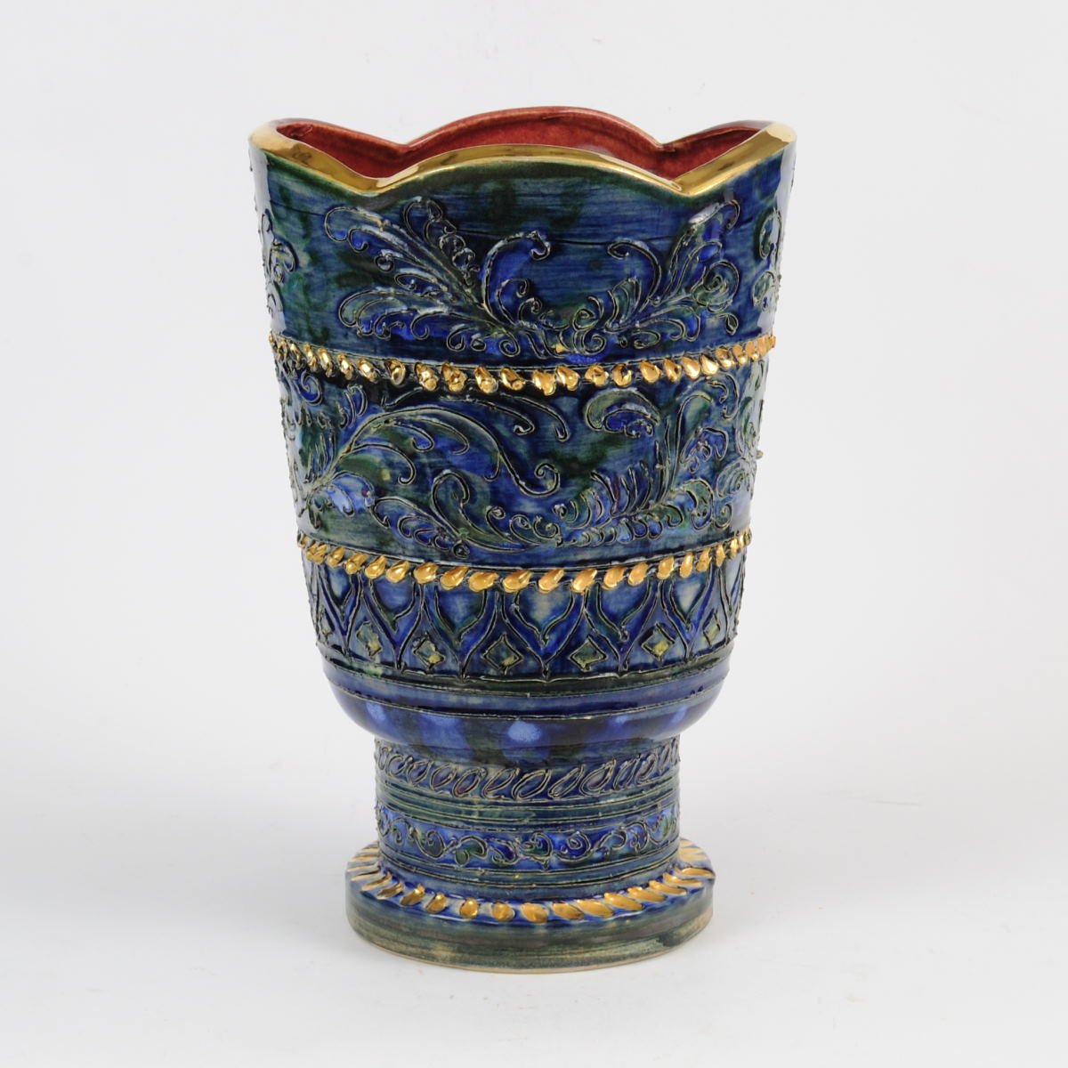 Vase en Faïence par Louis Waem pour Maîtrise de Nimy, 1940s en vente ...
