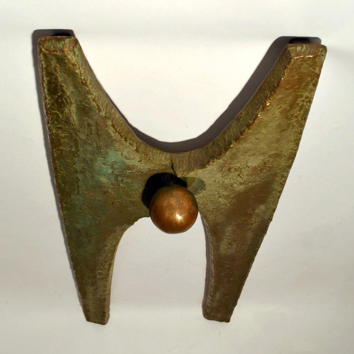 Mid-Century German Bronze Sculpture, 1960s for sale at Pamono