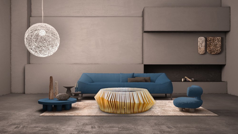 Utopia Coffee Table by Drama Studio for October Gallery for sale at Pamono