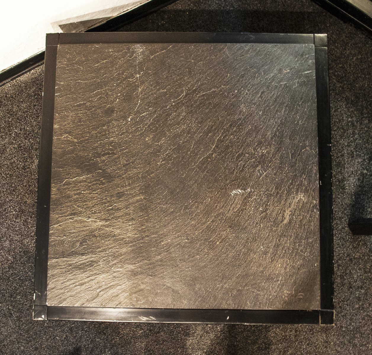 Italian Iron & Slate Coffee Tables from Urano Palma, 1970s, Set of 3 ...