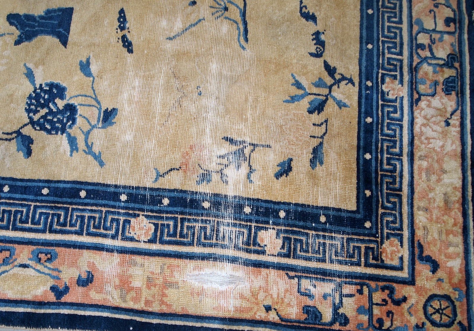 Antique Chinese Ningsha Rug, 1870s for sale at Pamono