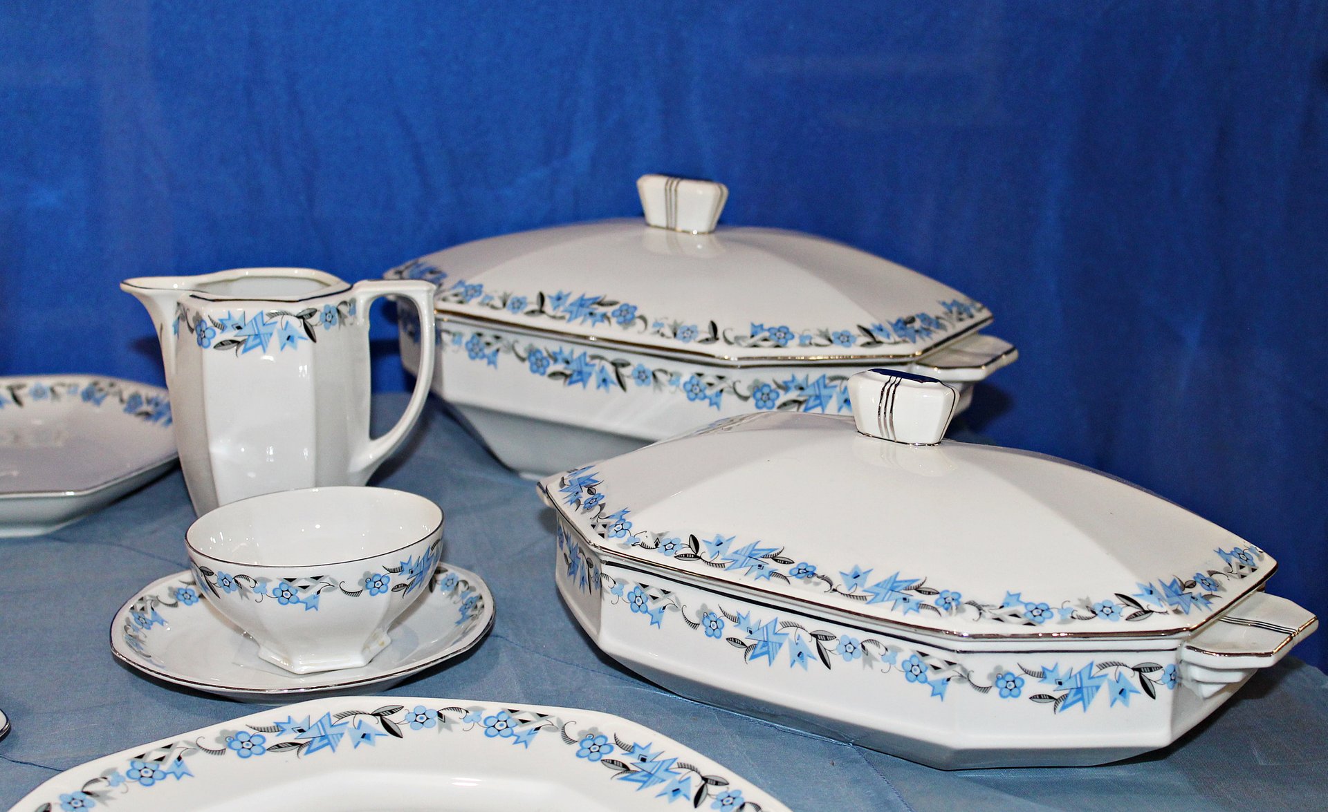 Czechoslovakian Coffee Set by Moritz Zdekauer, 1920s for sale at Pamono