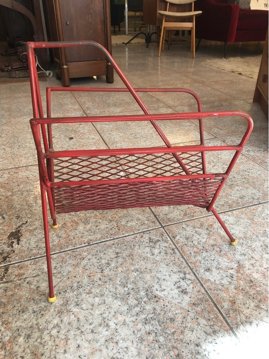 Magazine Rack, 1950s for sale at Pamono