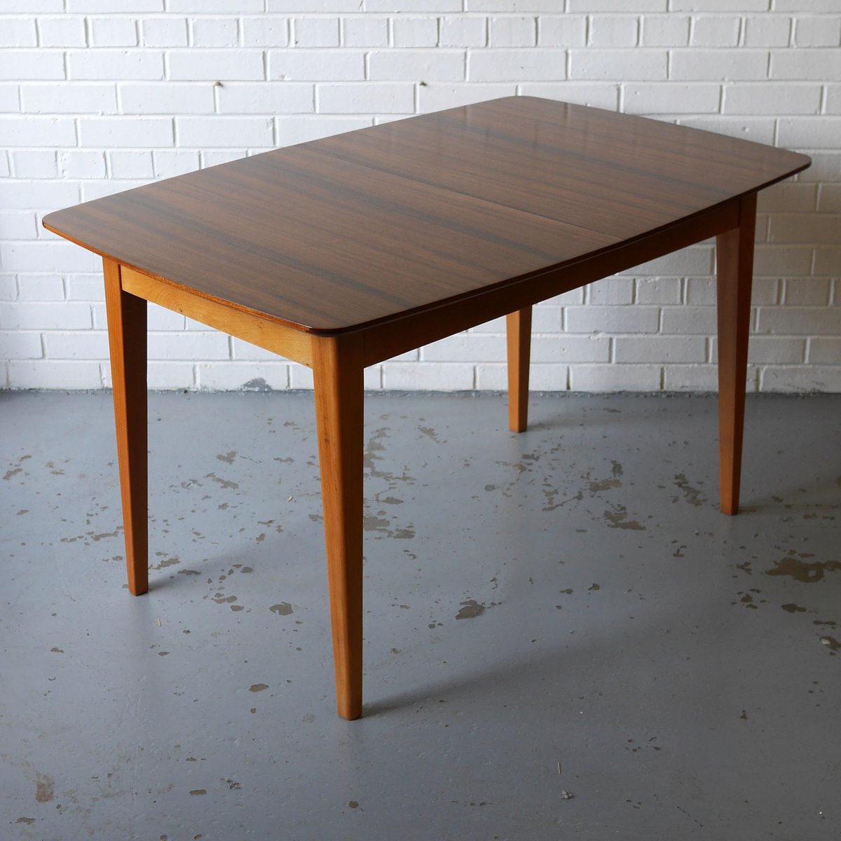 Hopewell Extendable Walnut and Beech Dining Table & Chairs Set by ...